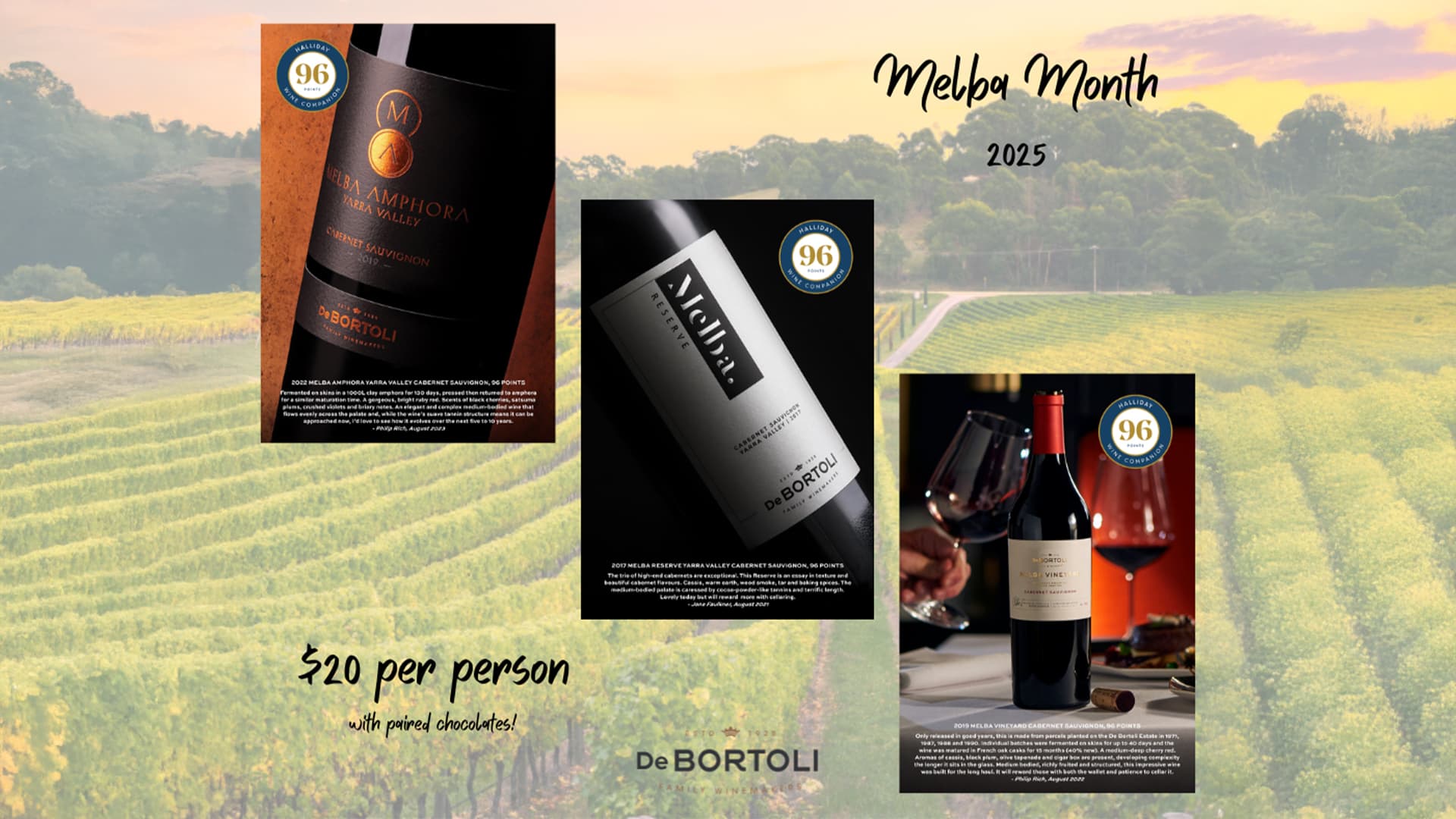 Wine Events and Experiences | De Bortoli Wines